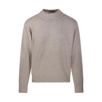 Dunst Grober Rollkragenpullover - - Knitwear - Herren - Beige - L