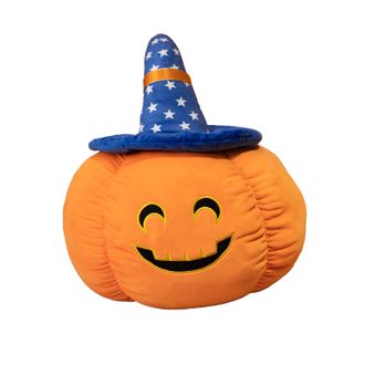 Generic Halloween Kürbis Kissen, 3D Plüsch Kürbis Dekokissen, Halloweendeko 20cm Mini Pumpkin Zierkissen Sofakissen Kürbisform, Halloween Deko Sofa Dekoration