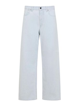 Stone Island Jean Droit - Gris Clair