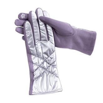 Generic Gants dhiver imperm&eacute;ables et chauds pour &eacute;cran tactile pour femmes, Argent&eacute;., 85