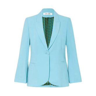 Diane Von F&uuml;rstenberg Audrey Jacke - - Jackets - Damen - Blau - 3XS