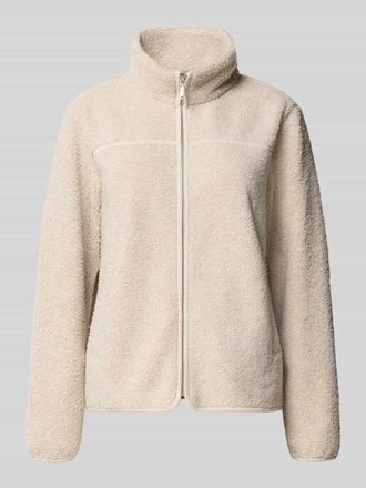 Tom Tailor Regular Fit Teddyjacke mit seitlichen Eingrifftaschen