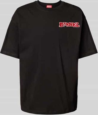 Diesel T-Shirt mit Label-Print