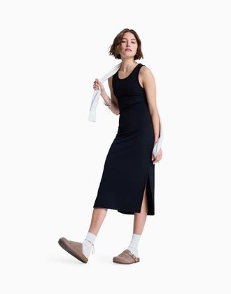 Roxy Good Keepsake - Kleid in Anthrazit-Schwarz