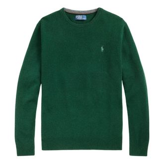 Ralph Lauren Rundhals-Pullover - - Knitwear - Herren - Gr&uuml;n - 2XL