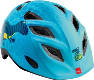 Met Met Elfen-Helm Blau Dinosaurier S (46-53) Fahrradhelm Unisex Kinder Erwachsene