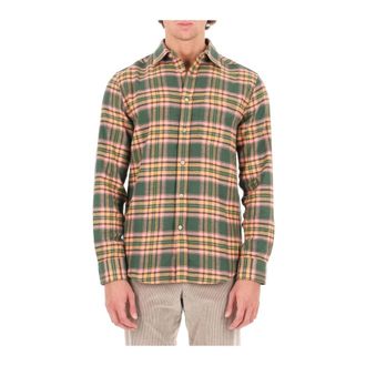 Portuguese Flannel Chemise Olivara - Homme - Chemises - Multicolore - Taille: S