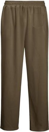 Generic Pantalon coupe droite pour homme avec cordon de serrage &agrave; la taille &eacute;lastique pour les tenues de printemps d&eacute;contract&eacute;es, pantalon l&eacute;ger et respirant,