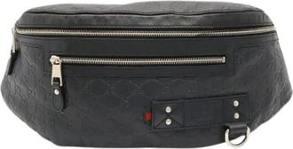 Gucci Pre-owned Vintage Pouch Sling Bag - Homme - Pre-owned - Noir - Taille: ONE Size