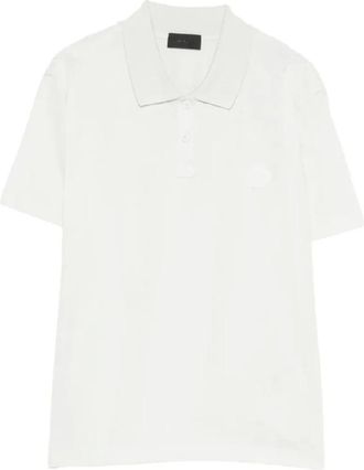 Moncler Femme, Tops, Blanc, Taille: 38 FR SS Polo