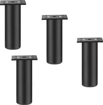 Generic 5-40CM Lange M&ouml;belf&uuml;&szlig;e Aus Aluminiumlegierung/Verstellbare Schrankf&uuml;&szlig;e Aus Metall, Inklusive Schrauben, F&uuml;r Sofas, Betten, K&uuml;che, Tische Und St&uuml;hle(Sc