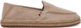 Tommy Hilfiger Espadrilles Hilfiger Flex Espa Suede Loafer FM0FM05392 Beige