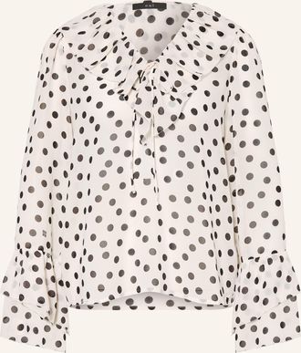 Oui Blusenshirt Mit Volants weiss