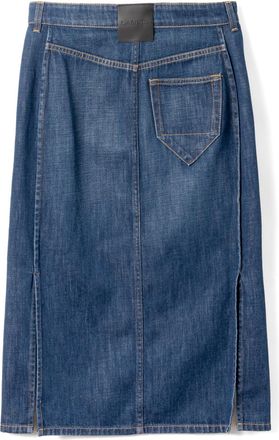 Lanvin Denim Pencil Skirt - Blue