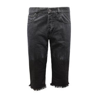 Raf Simons Bermuda Denim Shorts in Blau - - Trousers - Herren - Schwarzk - W30