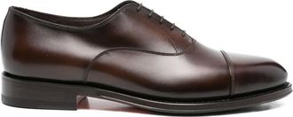 Santoni Oxford-Schuhe aus Leder - Braun