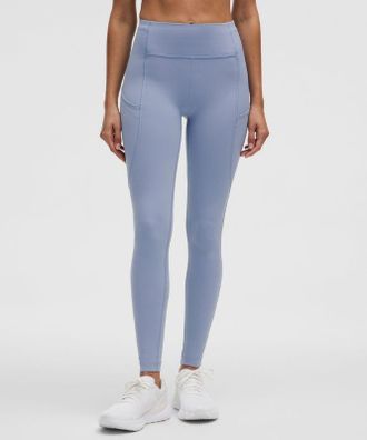 lululemon Legging taille haute Swift Speed pour Femmes - 79 cm - Blue/Pastel - Taille 12