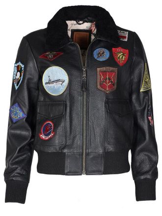 Top Gun Lederjacke TG20212520