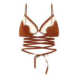 JEJIA Anna Triangle Bra - - Underwear - Damen - Braun - M