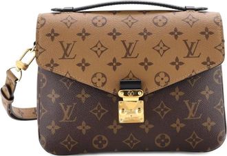 Louis Vuitton Pochette Metis Reverse Monogram Canvas crossbody bag - Braun