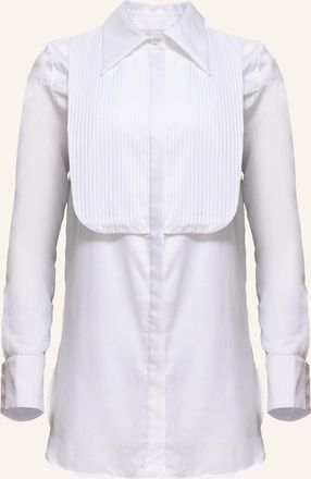 Helene Galwas Langarm Bluse Aus Baumwolle Hada weiss
