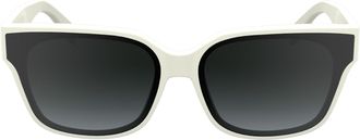 Karl Lagerfeld Womens Sunglasses KL6161S - White with Gradient Grey Lens