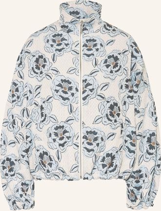 Sem per Lei Sem Per Lei Jacquard-Blouson blau