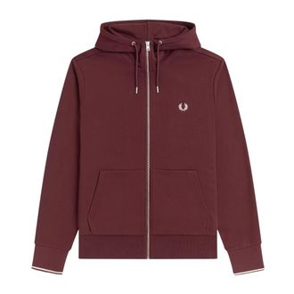 Fred Perry Herren, Sweatshirts & Hoodies, Rot, SGr&ouml;&szlig;e