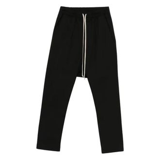 Rick Owens Lange Hose mit Kordelzug - - Trousers - Herren - Schwarzk - 2XL