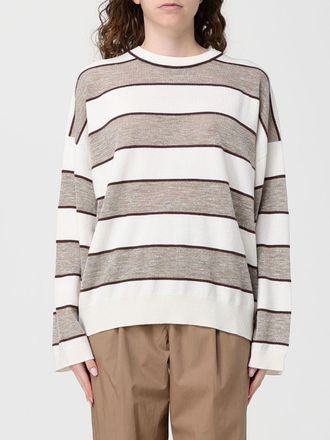 Brunello Cucinelli Pull Femme couleur Marron