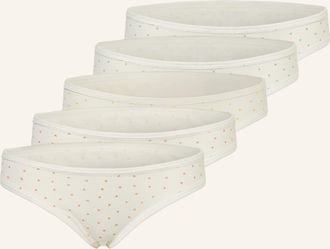 Petit Bateau Petit Bateau 5er-Pack Slips weiss