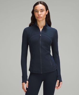 lululemon Define Jacke Nulu f&uuml;r Frauen - Gr&ouml;&szlig;e 10 in True Navy