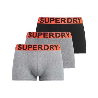 Superdry Boxers lot de 3 coupe classique noir