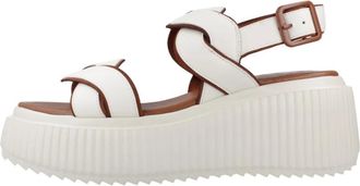 Noa Harmon Femme, Chaussures, Blanc, Taille: 38 EU Sandalia Incanto