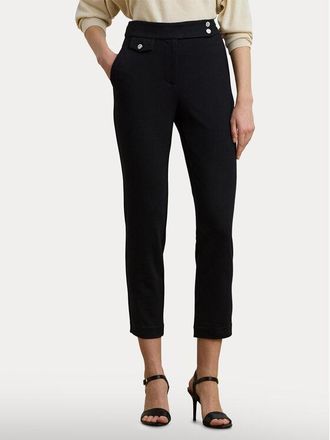 Lauren Ralph Lauren Stoffhose 200980023001 Schwarz Straight Fit