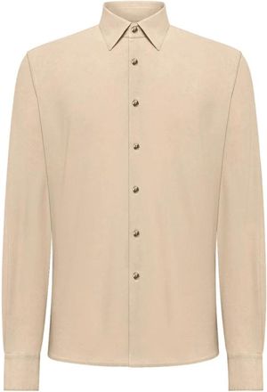Roberto Ricci Design Rrd, Homme, Chemises, Beige, Taille: XL Chemise Piqu&eacute; Techno Wash