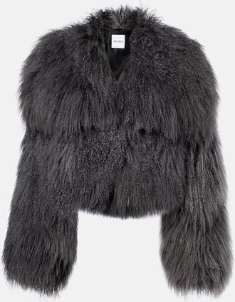 The Attico Veste en shearling