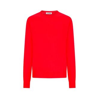Jil Sander CN Pullover - - Knitwear - Damen - Rot - L