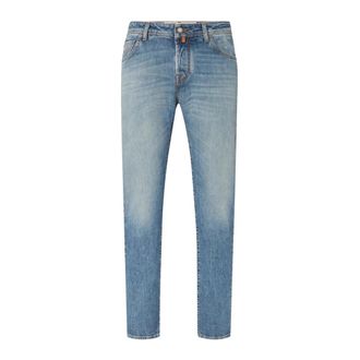 Jacob Cohen Schlanke verk&uuml;rzte Hose - - Jeans - Herren - Blau - W40