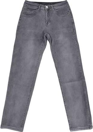 Generic Jean Homme Jean Homme Regular Jeans Homme Confortable Classique Slim Stretch Taille Haute Resserr&eacute; &Agrave; La Cheville - Style Classique Moderne, Confort Ma