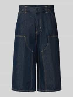 Carhartt Work in Progress Jeans-Bermudas aus reiner Baumwolle Modell Double