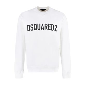 Dsquared2 Eco Dyed Cool Sweatshirt - - Sweatshirts & Hoodies - Herren - Wei&szlig; - M
