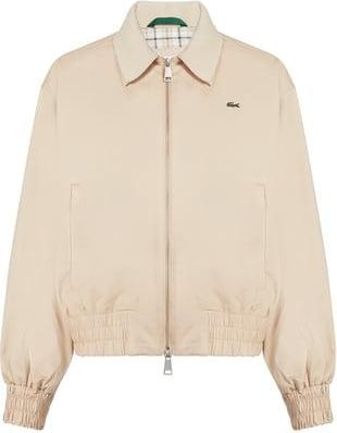 Lacoste Veste gabardine en coton stretch