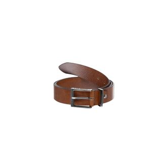 Les Deux Homme, Accessoires, Brun, Taille: 95 CM Walker Leather Belt