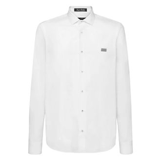 Philipp Plein Shirt Sugar Daddy - - Shirts - Herren - Wei&szlig; - S