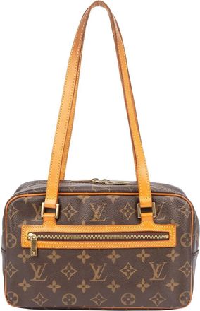 Louis Vuitton Crossbody Bags - Louis Vuitton Canvas Monogram Cite MM Shoulder Bag - Gr. unisize - in Braun - f&uuml;r Damen
