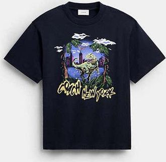 Coach Rexy 10 Th Birthday Jungle T-Shirt Aus Biobaumwolle Im Relaxed-Fit
