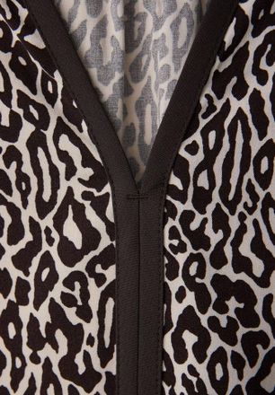 Street One Langarmbluse Tunic blouse w piping details