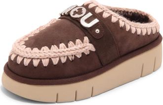 Mou Femme, Chaussures, Brun, Taille: 36 EU Bounce Clog Metal Logo