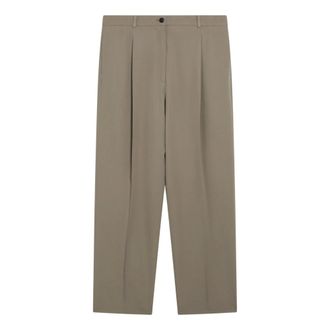The Row Femme, Pantalons, Vert, Taille: 36 FR Wide Pantalons